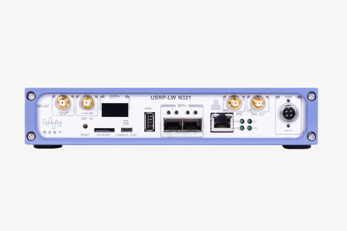 USRP N321 SDR, 2x2 MIMO, 3–6GHz, 200MHz BW, Zynq-7100
