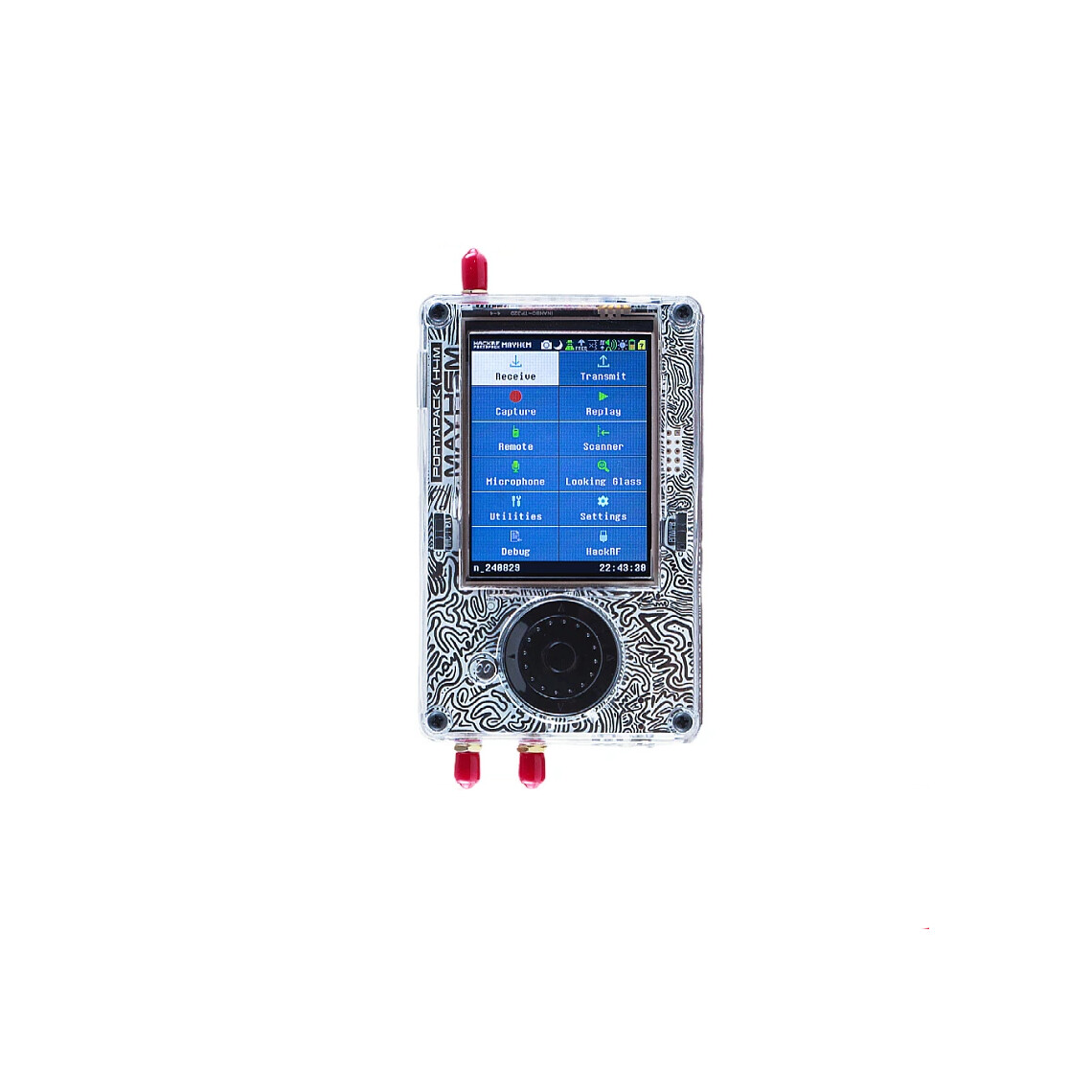 New Generation Hackrf One Portapack H4m Mayhem Signature Edition