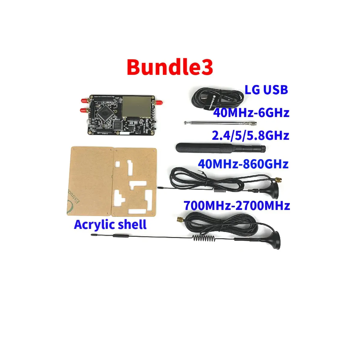HackRF One 1MHz to 6GHz Software Defined Radio Platform