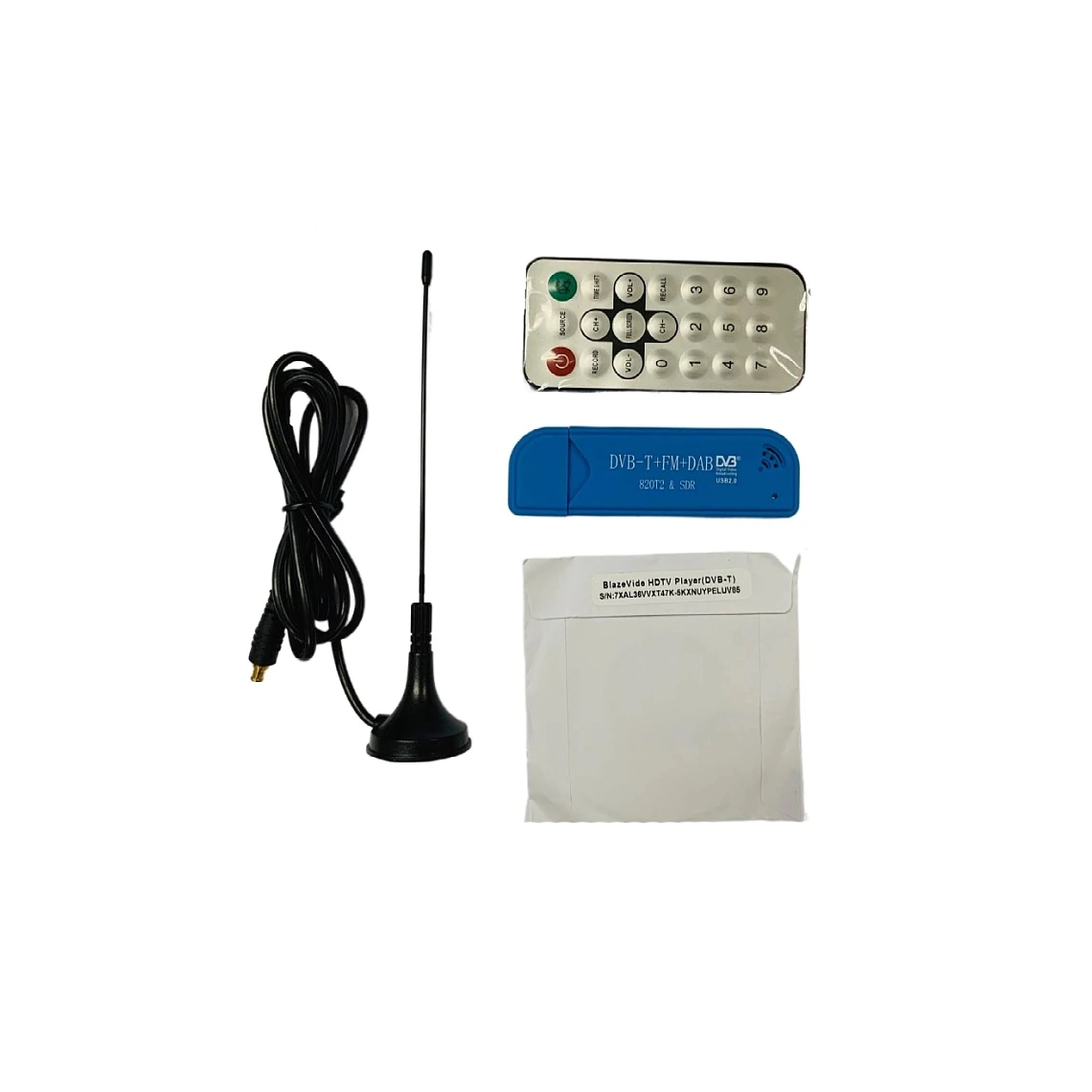 Digital Usb 2 0 Tv Receiver Dab Fm Rtl2832u R828d Sdr Rtl Sdr Stick Usb
